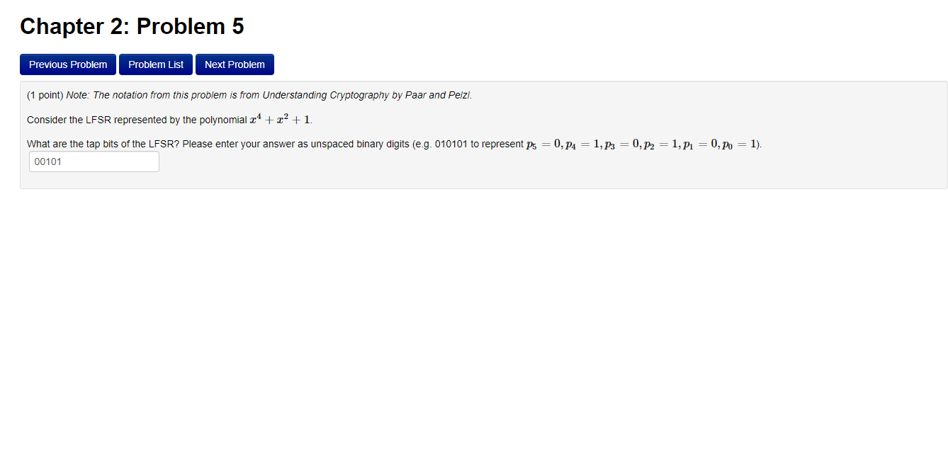 Solved (1 ﻿point) ﻿Note: The notation from this problem is | Chegg.com