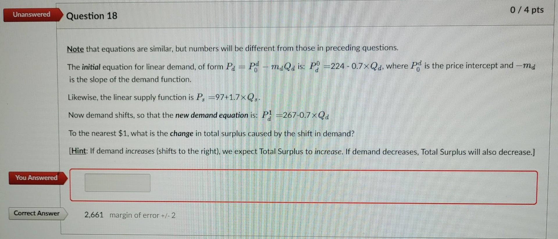 Solved Vote that equations are similar, but numbers will be | Chegg.com