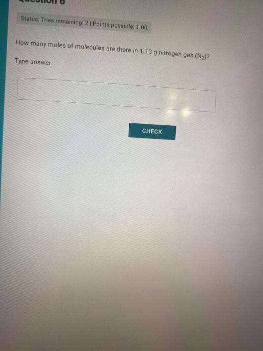 Solved Status: Tries remaining: 21 Points possible: 1.00 How | Chegg.com