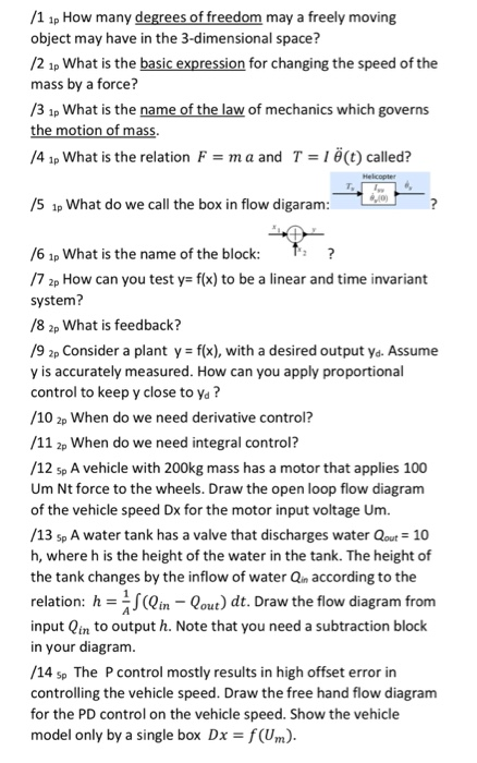 Solved /1 1p How many degrees of freedom may a freely moving | Chegg.com