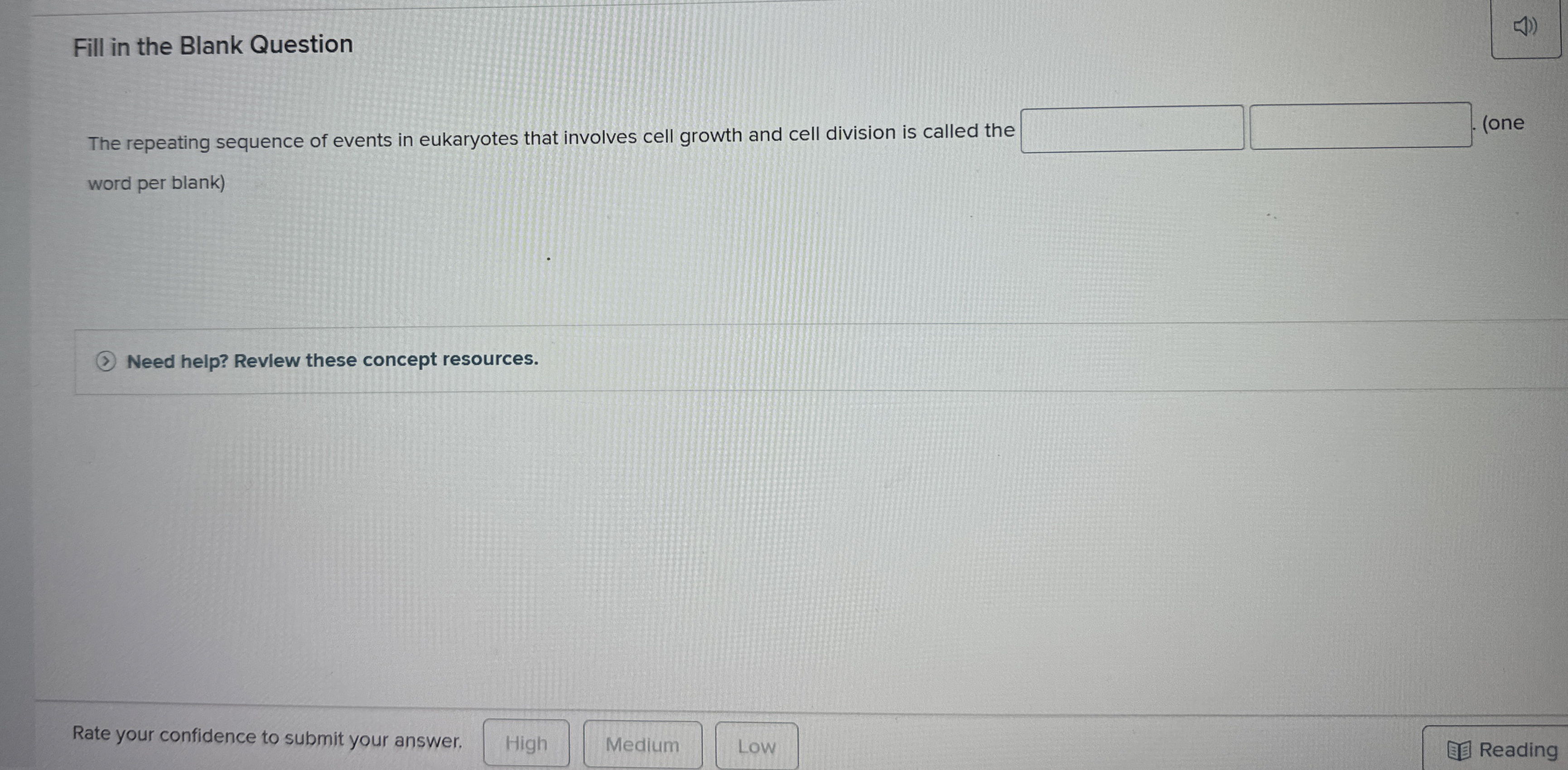 Solved Fill in the Blank QuestionThe repeating sequence of | Chegg.com