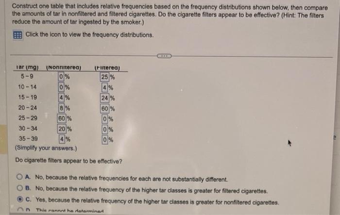 Solved Construct one table that includes relative | Chegg.com