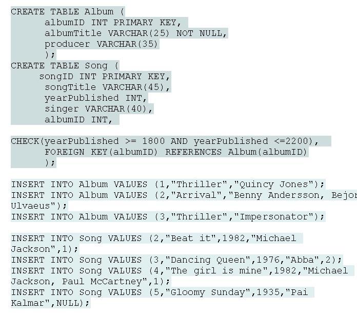 Solved Describe a database application case for a Hardware | Chegg.com