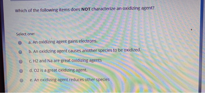 Solved Which of the following statements regarding a weak | Chegg.com