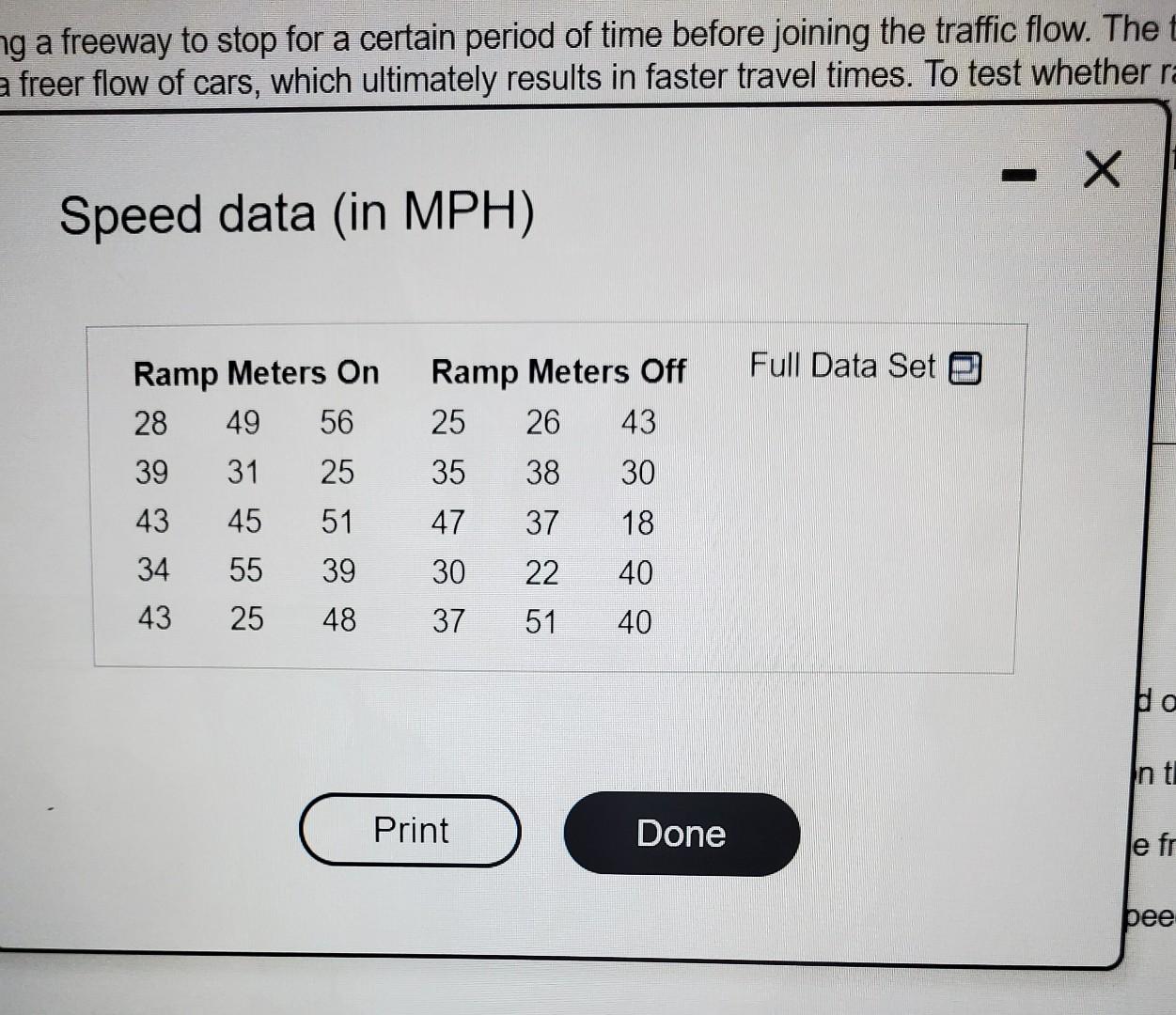 Solved Ramp metering is a traffic engineering idea that | Chegg.com
