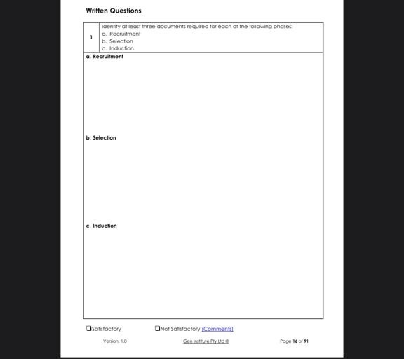 Solved Written Questions identity at least three documents | Chegg.com