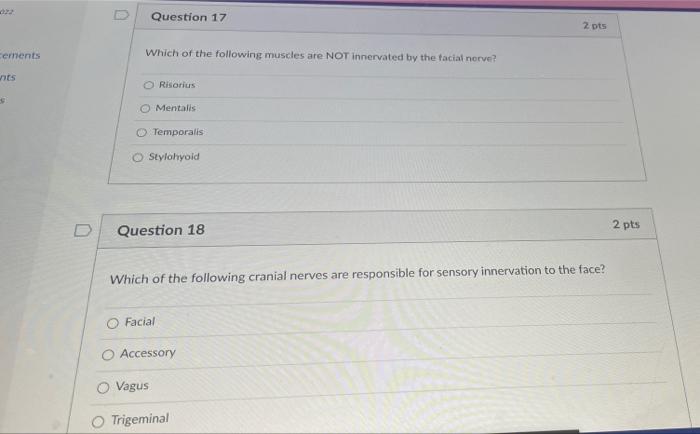 Solved U Question 17 2 pts cements Which of the following | Chegg.com Solved U Question 17 2 pts cements Which of the following | Chegg.com