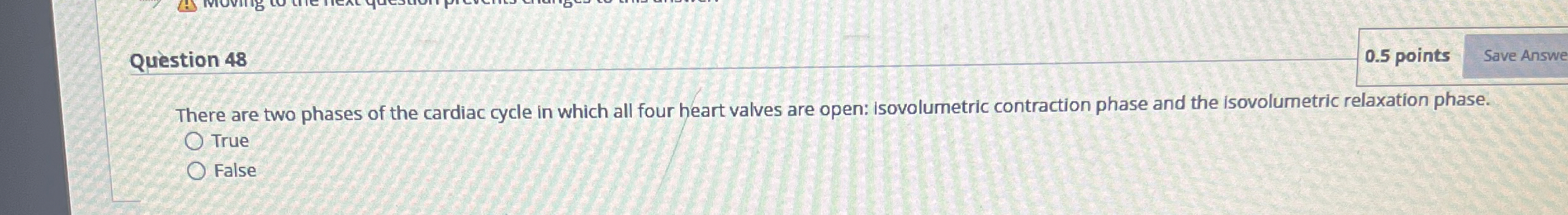 Solved Question 480.5 ﻿pointsThere are two phases of the | Chegg.com