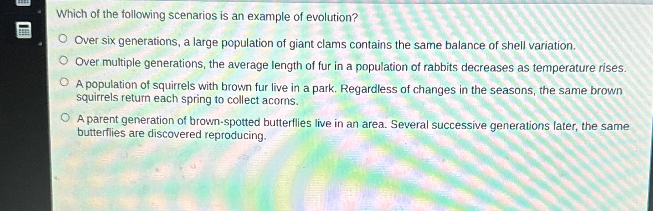Solved Which of the following scenarios is an example of | Chegg.com