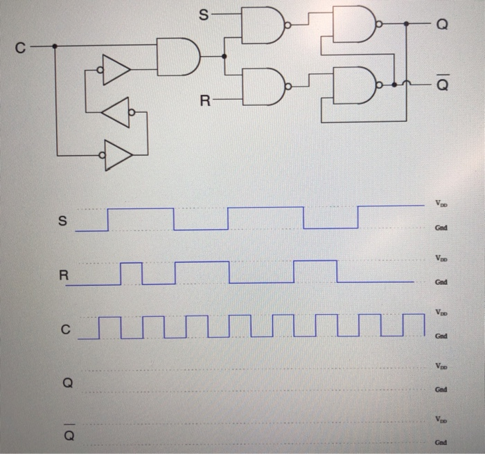 Solved A monostable circuit is added to the SR latch as | Chegg.com
