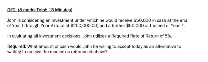 quired: 1. This is an "Open Book" Quiz. 2. You are | Chegg.com