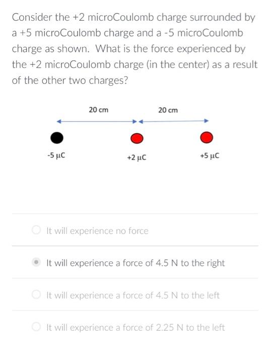 Solved Consider the +2 microCoulomb charge surrounded by a | Chegg.com