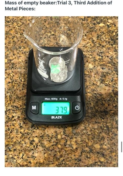 Solved Part D: Graphing Mass and Volume 1) Read Part D: | Chegg.com