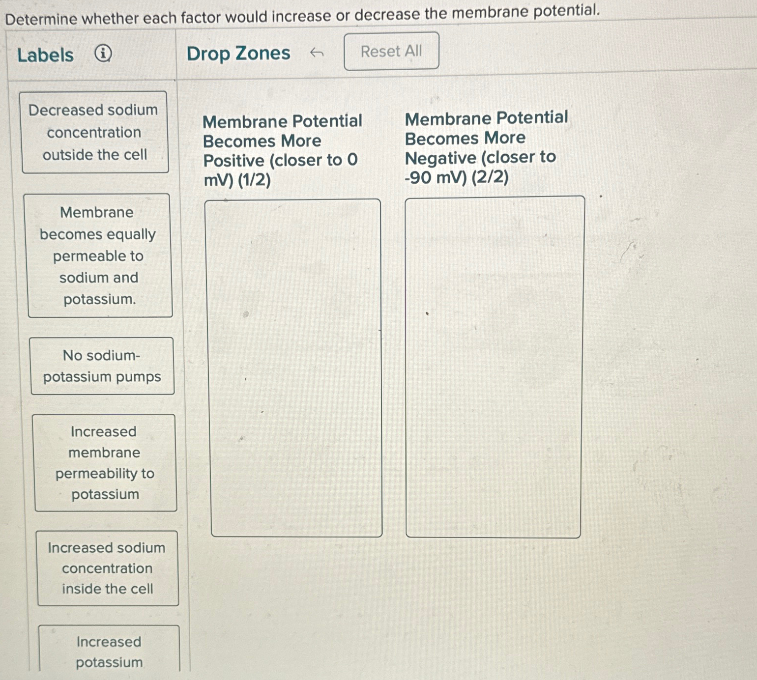 Solved Determine whether each factor would increase or | Chegg.com