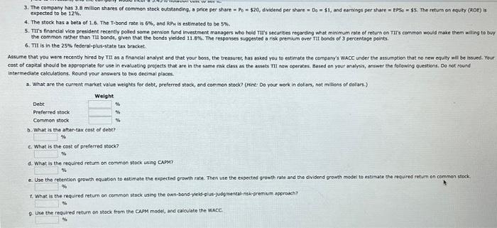 Solved Keep the Highest /9 17. Problem 11-17 (WACC | Chegg.com