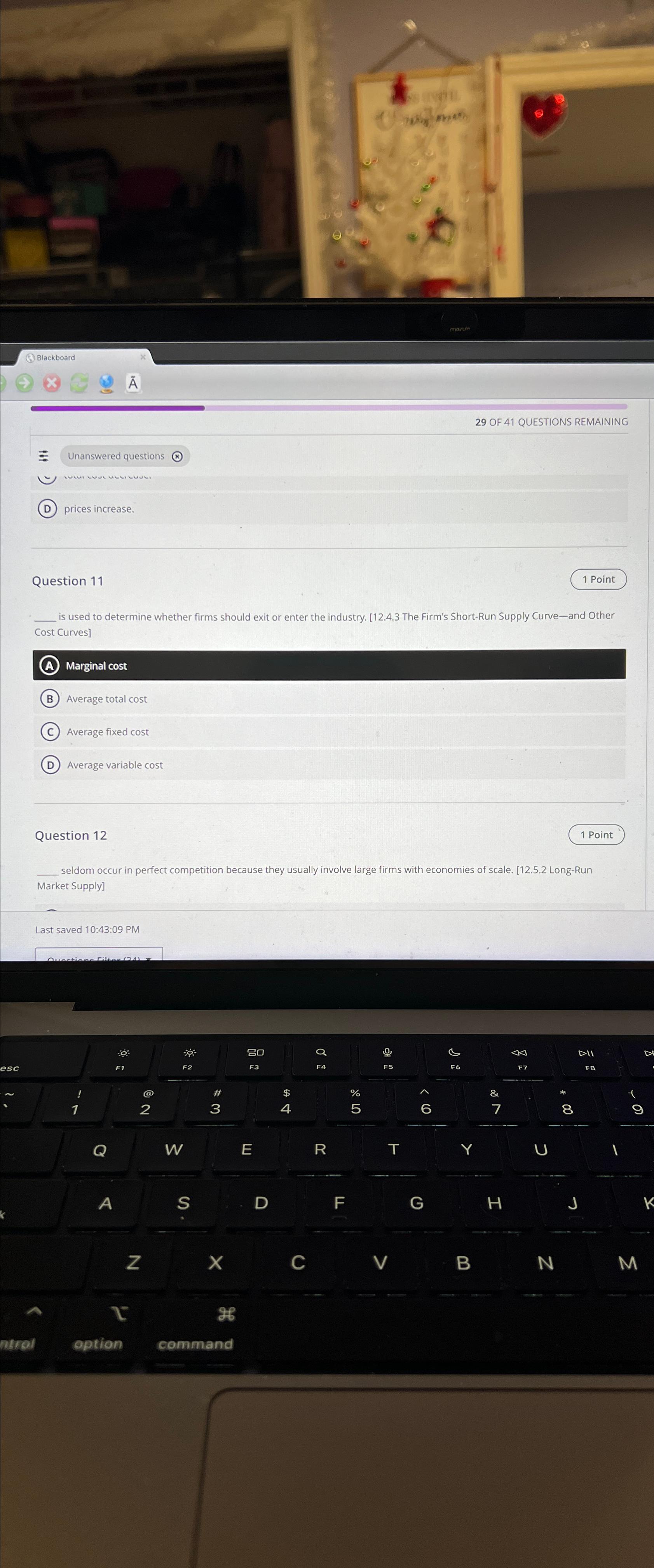 Solved Blackboard(x) 1929 ﻿OF 41 ﻿QUESTIONS | Chegg.com