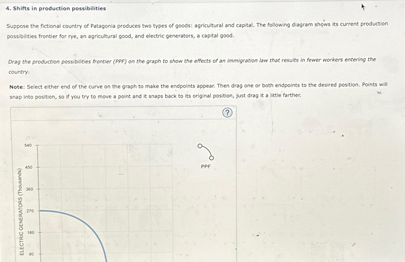 Solved Shifts in production possibilitiesSuppose the | Chegg.com