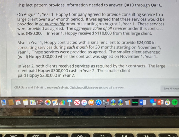 Solved This fact pattern provides information needed to | Chegg.com