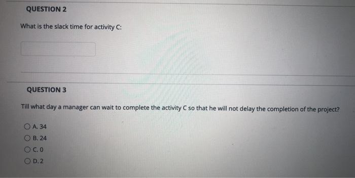Solved Preceeding Activity Time ES EF LS LF Activity A 6 0 6 | Chegg.com