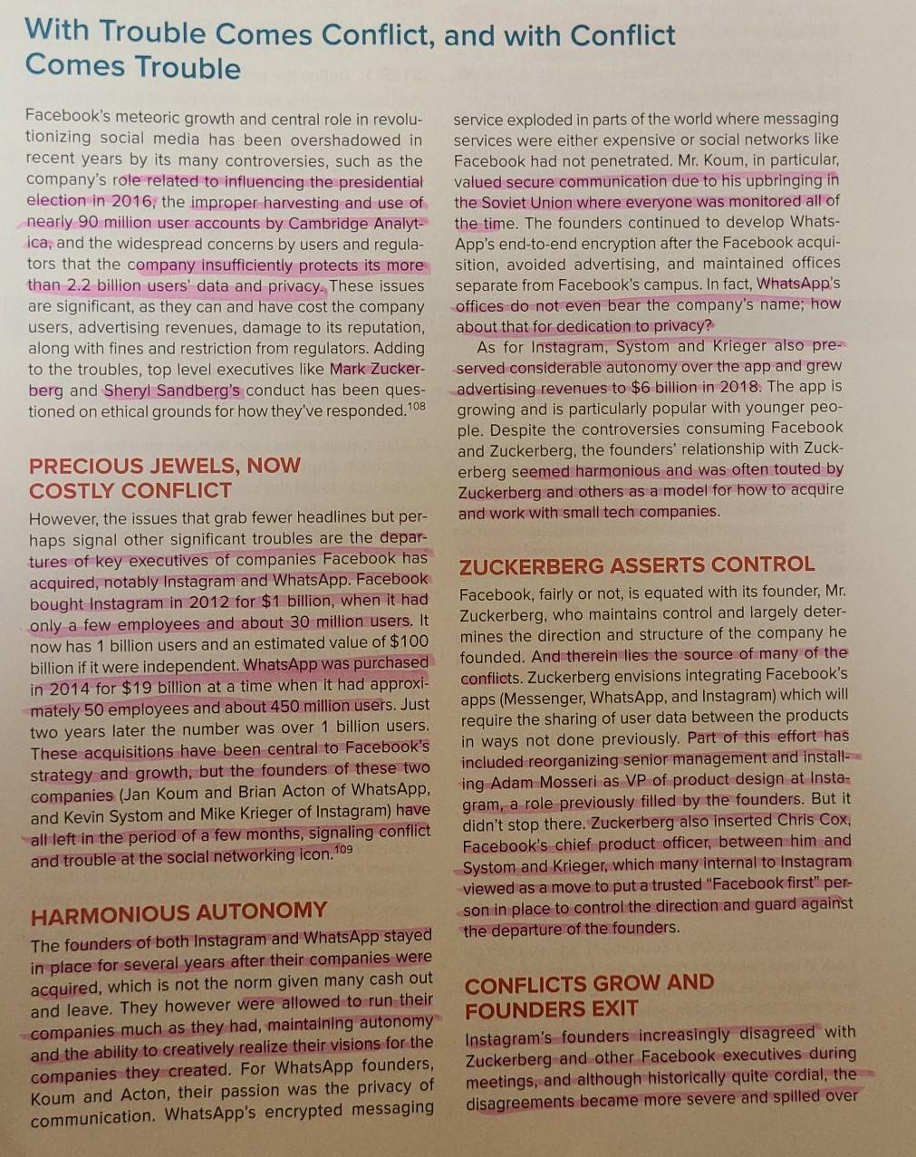 Solved Read the article and write a one page response I'm | Chegg.com