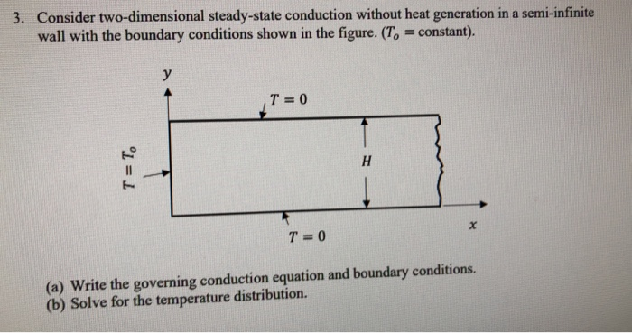 Solved 3. Consider two-dimensional steady-state conduction | Chegg.com