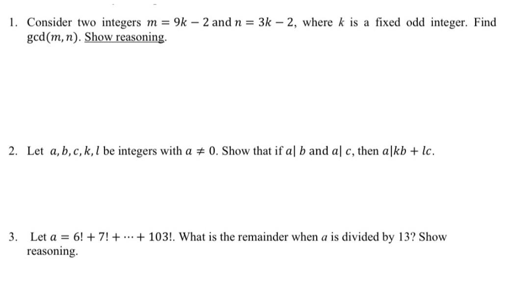 Solved solve ONLY IF YOU KNOW all three CORRECT ANSWER...I | Chegg.com