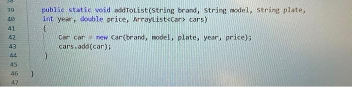 Solved In the Person class implement constructor and | Chegg.com