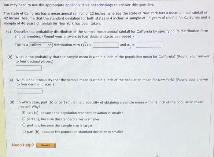 Solved You may need to use the appropriate appendix table or | Chegg.com