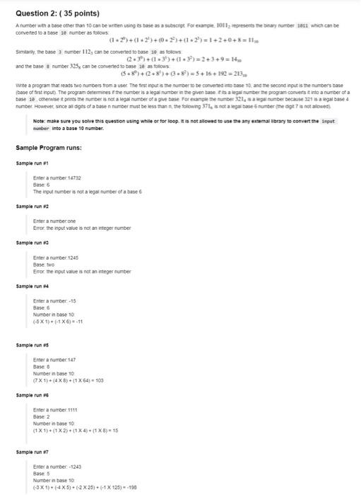 Solved Pyhton Code Using For Or While Loop Functions 1776