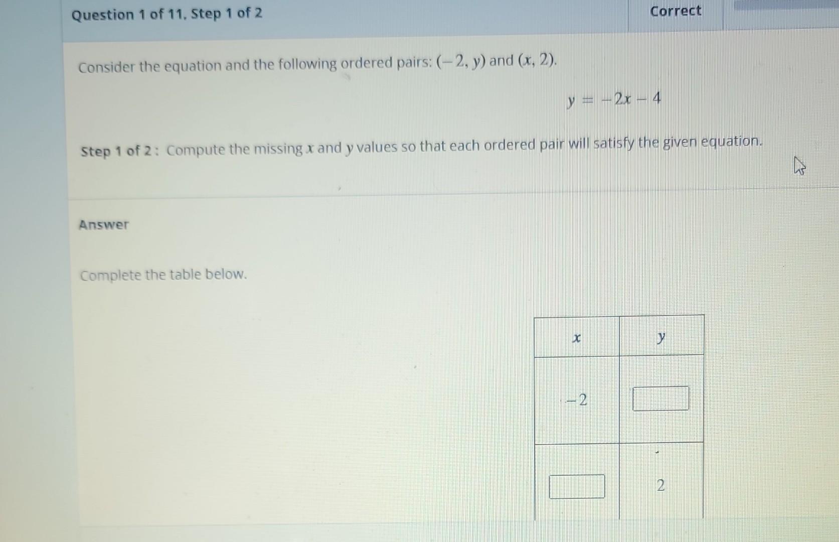 Solved Consider the equation and the following ordered | Chegg.com