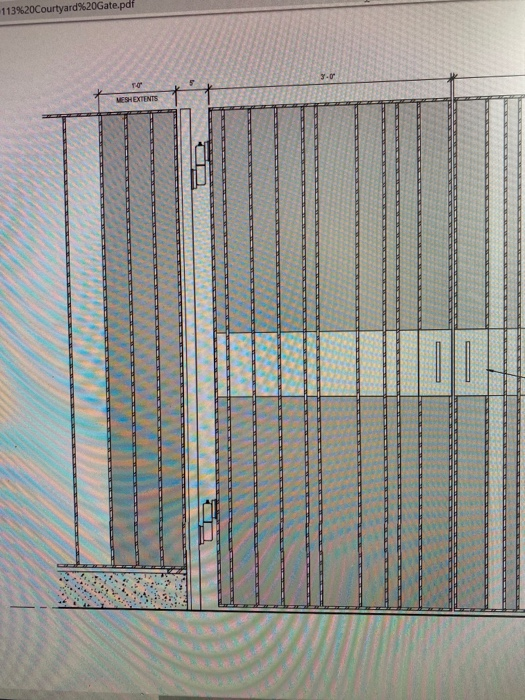 Solved find the loads on the door or atleast give me FBD and | Chegg.com