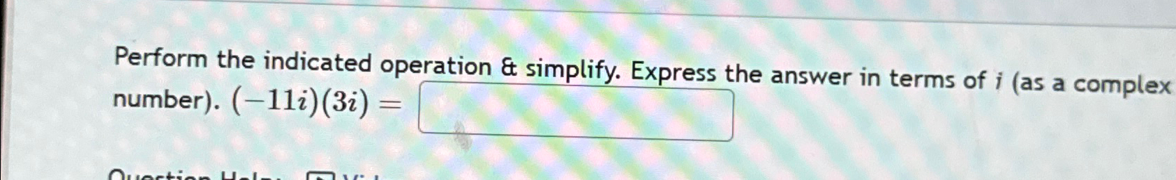 Solved Perform the indicated operation & simplify. Express | Chegg.com