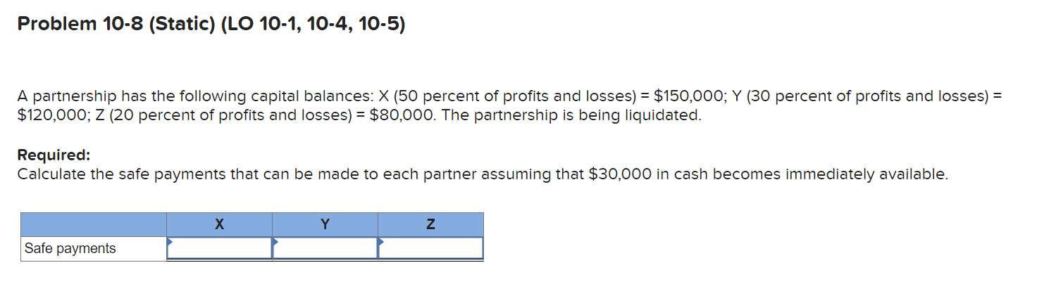 Solved Problem 10-8 (Static) (LO 10-1, 10-4, 10-5)A | Chegg.com