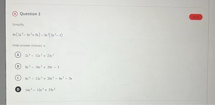 Solved Simplify completely (312⋅3−4)5⋅(93)4Factor completely | Chegg.com