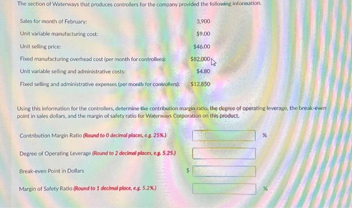 Solved Using this information for the controllers, determine | Chegg.com