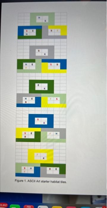Solved please in java code to print out all these tiles with | Chegg.com