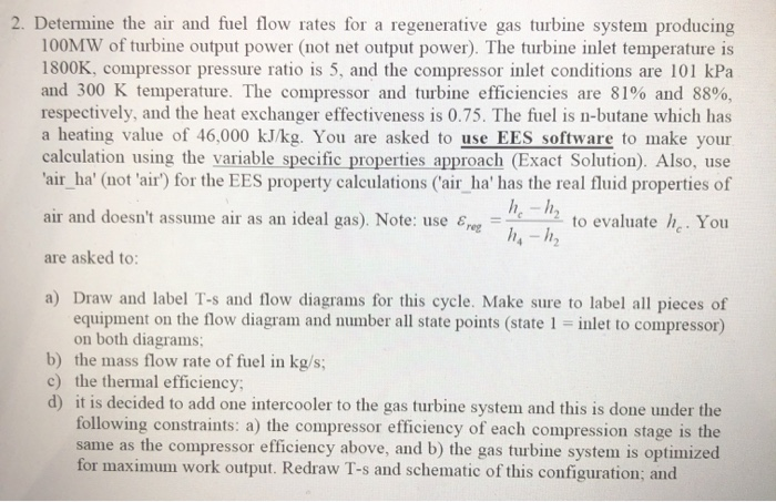 Solved I want the EES solution only (the code to be written | Chegg.com