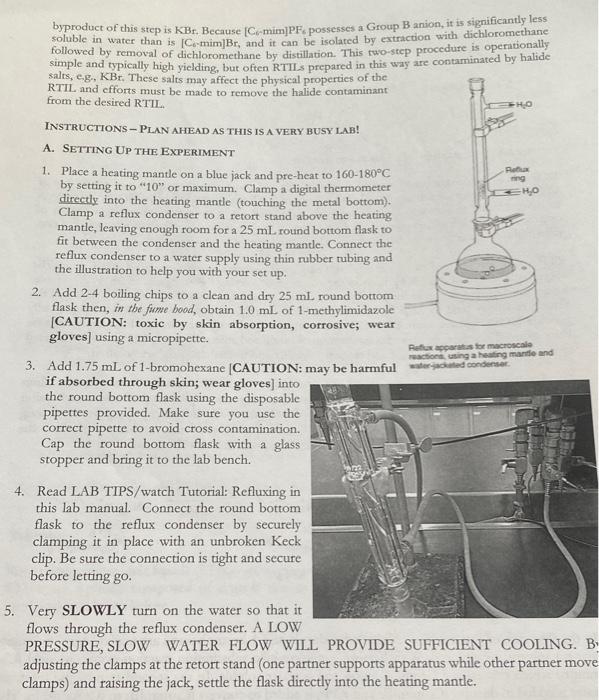 Solved Read the SDSs for dichloromethane and KPF6. a) | Chegg.com