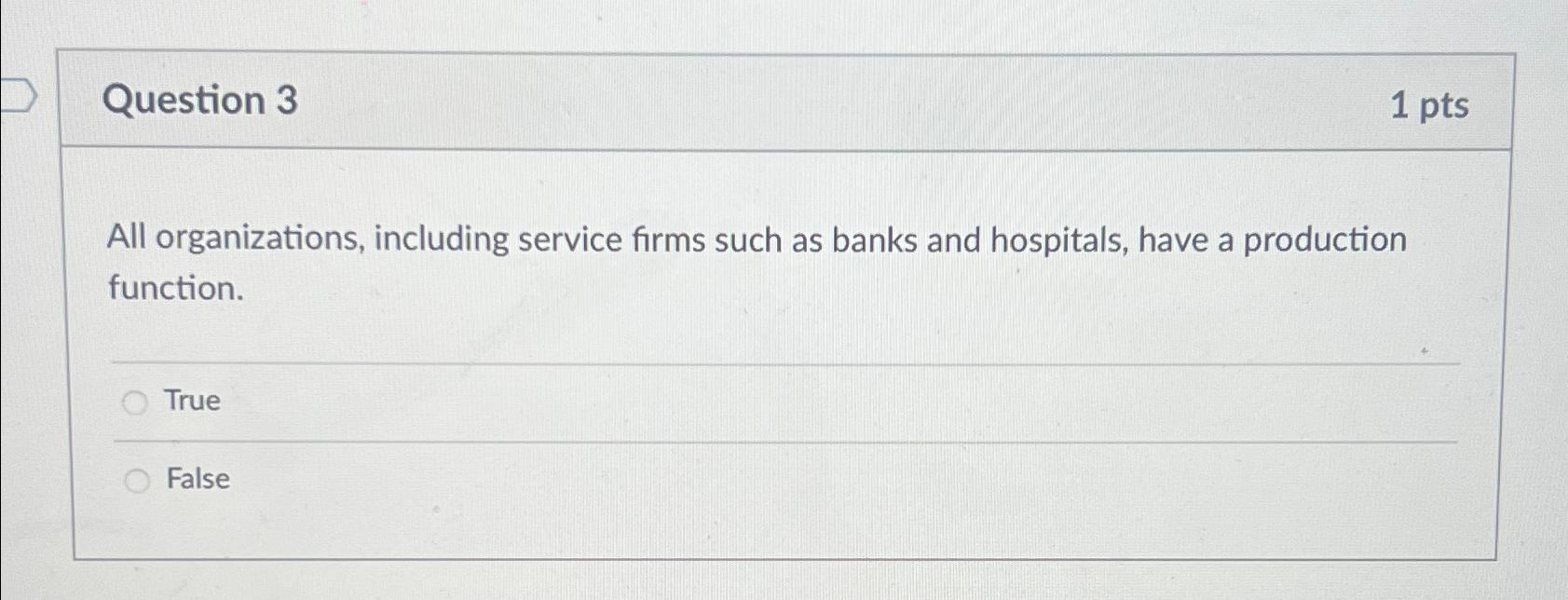 Solved Question 31 ptsAll organizations, including service | Chegg.com Solved Question 31 ptsAll organizations, including service | Chegg.com