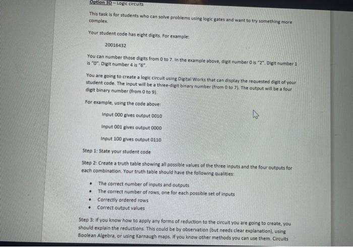 Solved This task is for students who can solve problems | Chegg.com