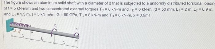 Solved What is the torque in the shaft at location E? | Chegg.com