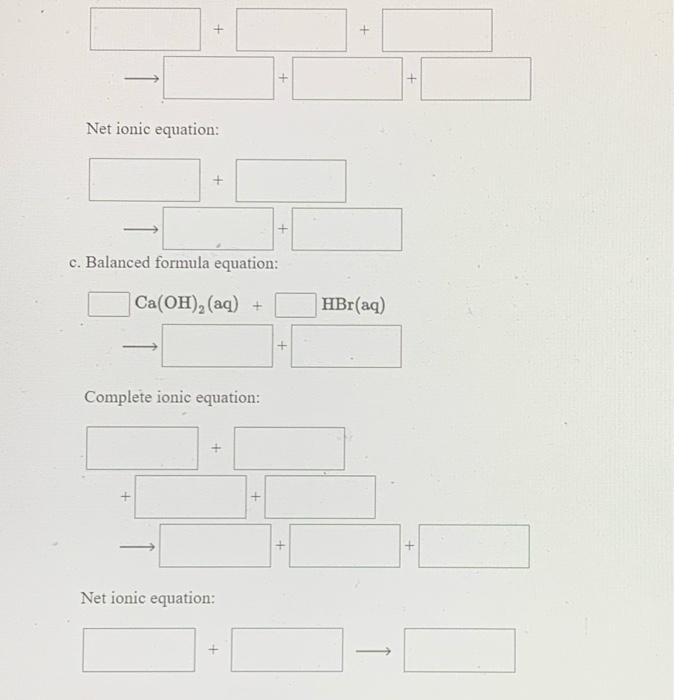 Solved Write the balanced formula, complete comic, and met | Chegg.com