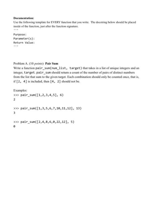 Solved Documentation: Use the following template for EVERY | Chegg.com