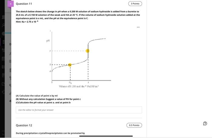 Solved Question 11 3 Points The sketch below shows the | Chegg.com