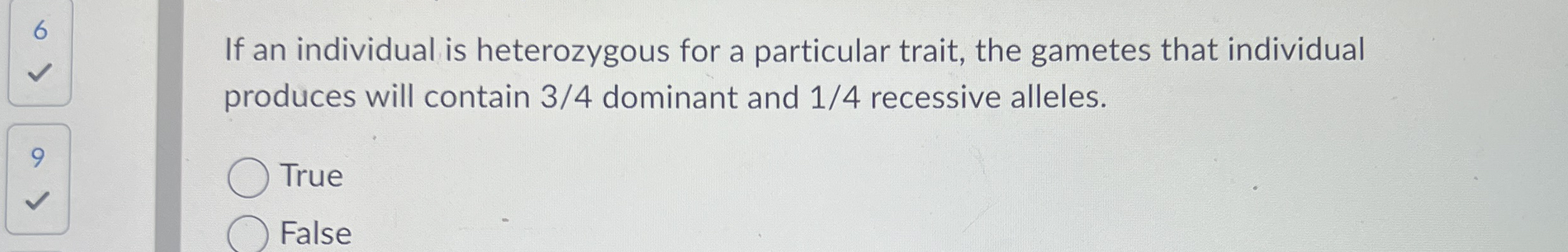 Solved If an individual is heterozygous for a particular | Chegg.com