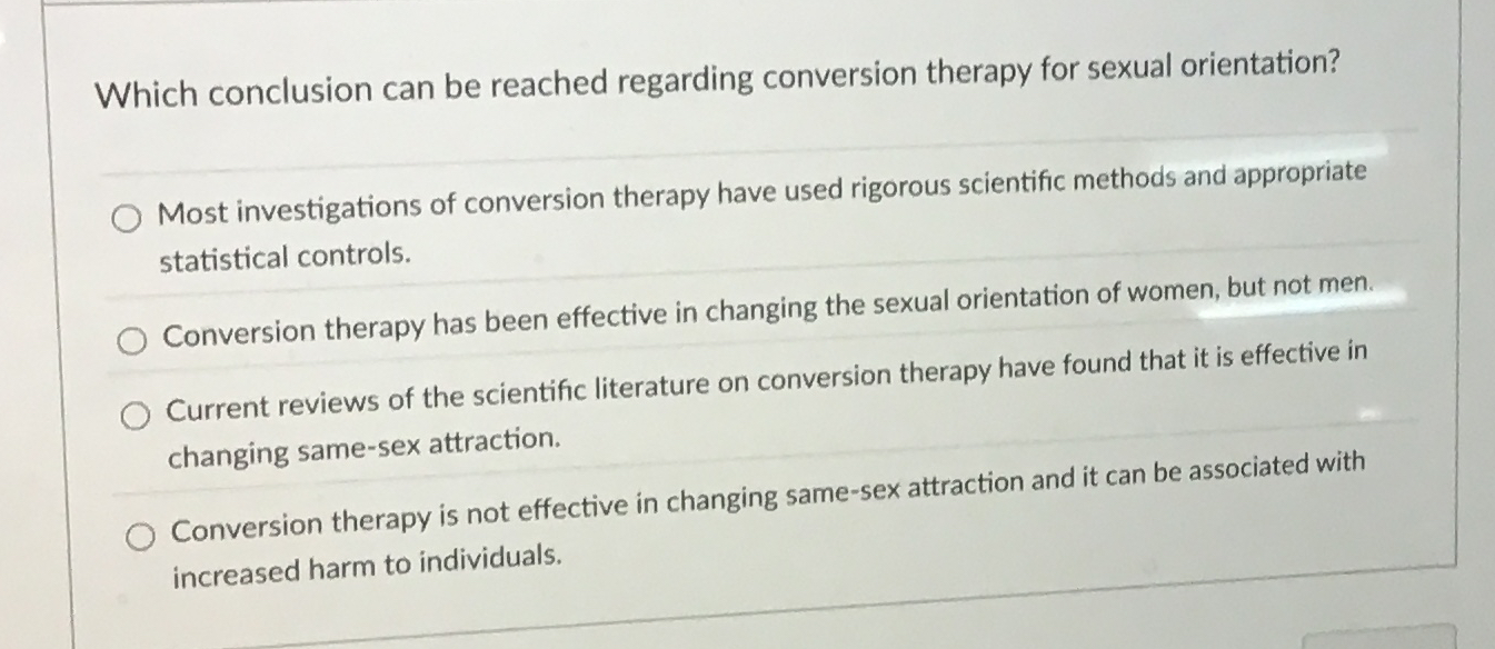 Solved Which conclusion can be reached regarding conversion | Chegg.com