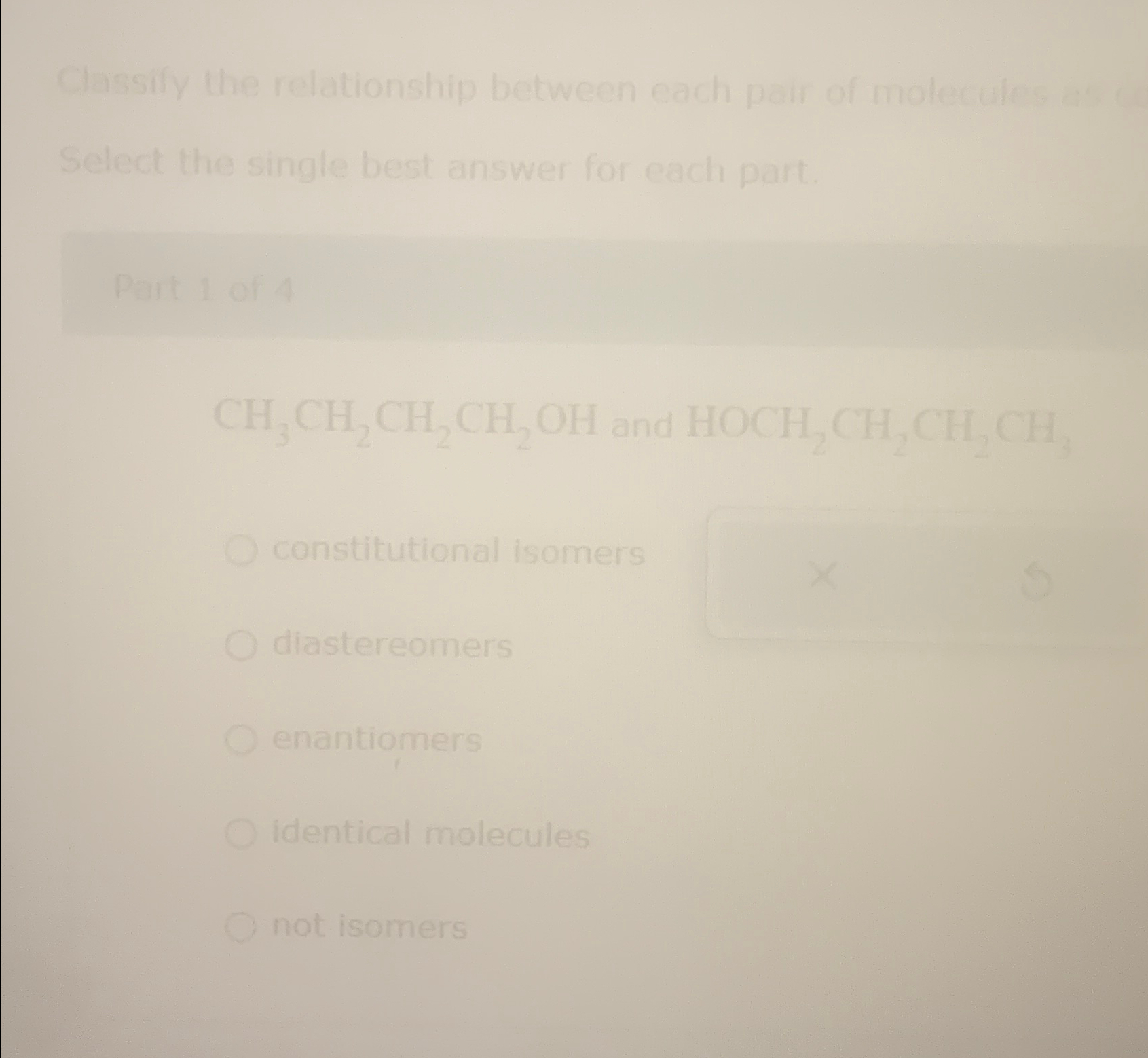 Solved Classify the relationship between each pair of | Chegg.com