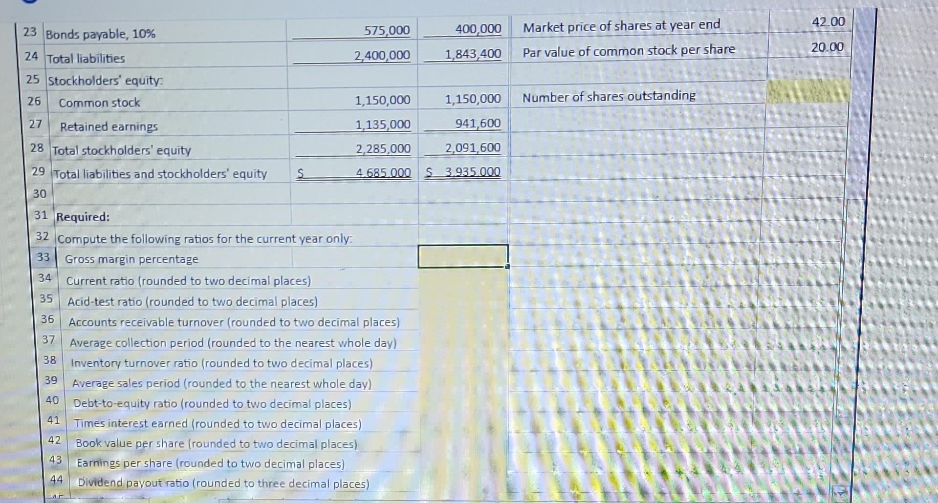 1. Compute and interpret financlal ratios that | Chegg.com 1. Compute and interpret financlal ratios that | Chegg.com