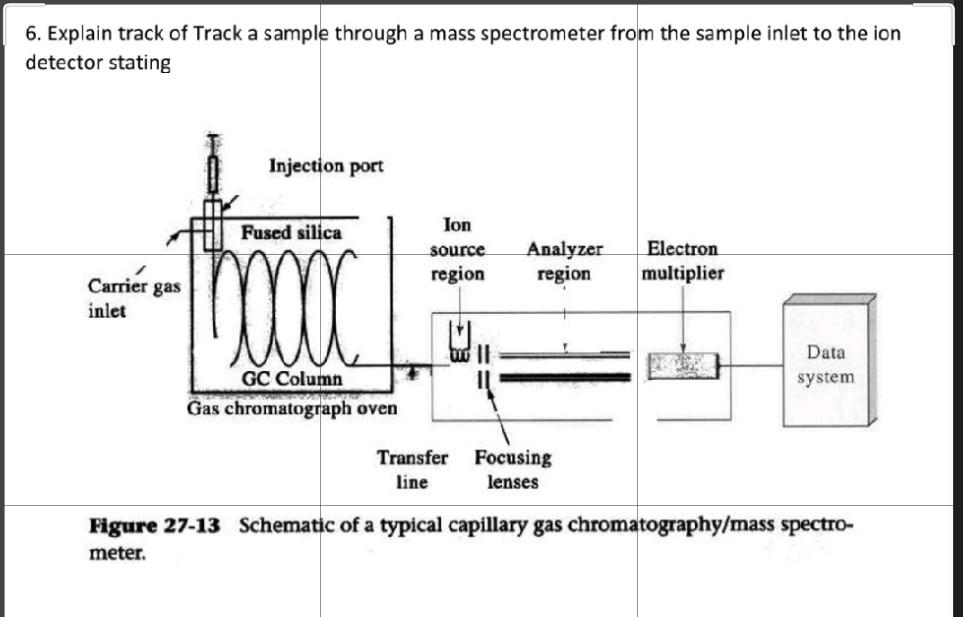 Solved 6. Explain track of Track a sample through a mass | Chegg.com