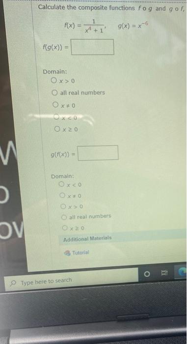 Solved Calculate The Composite Functions Fog And Gof Fx 